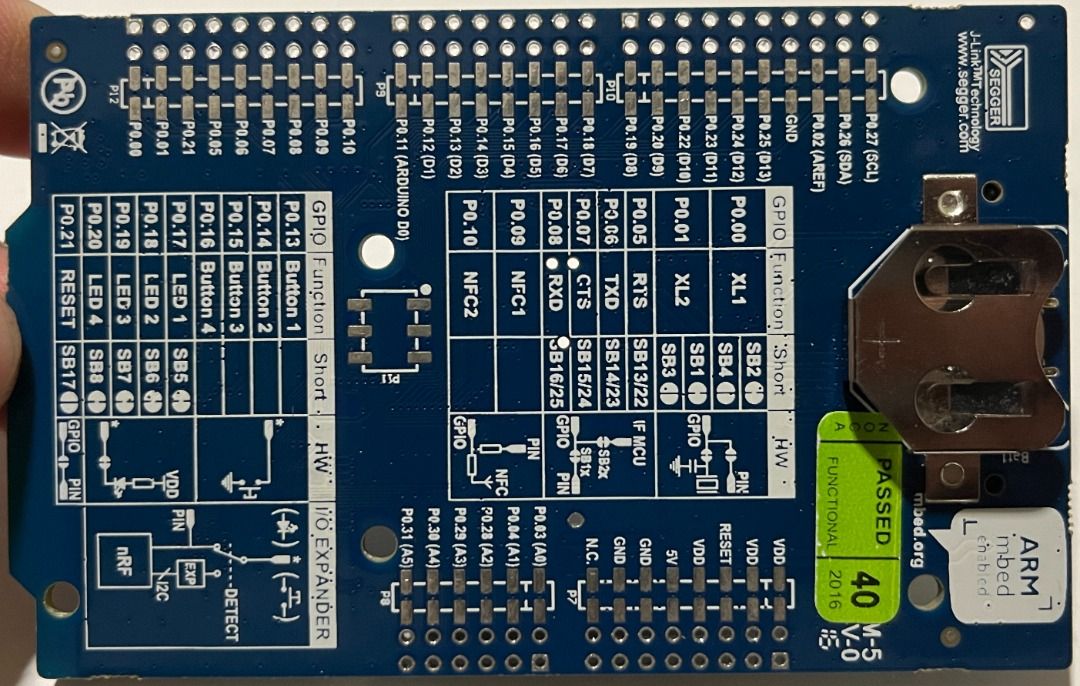 Nordic NRF52-DK nRF52832 開發板PCA10040支援Arduino Uno擴充模組 加送全新5顆nRF52832 ...