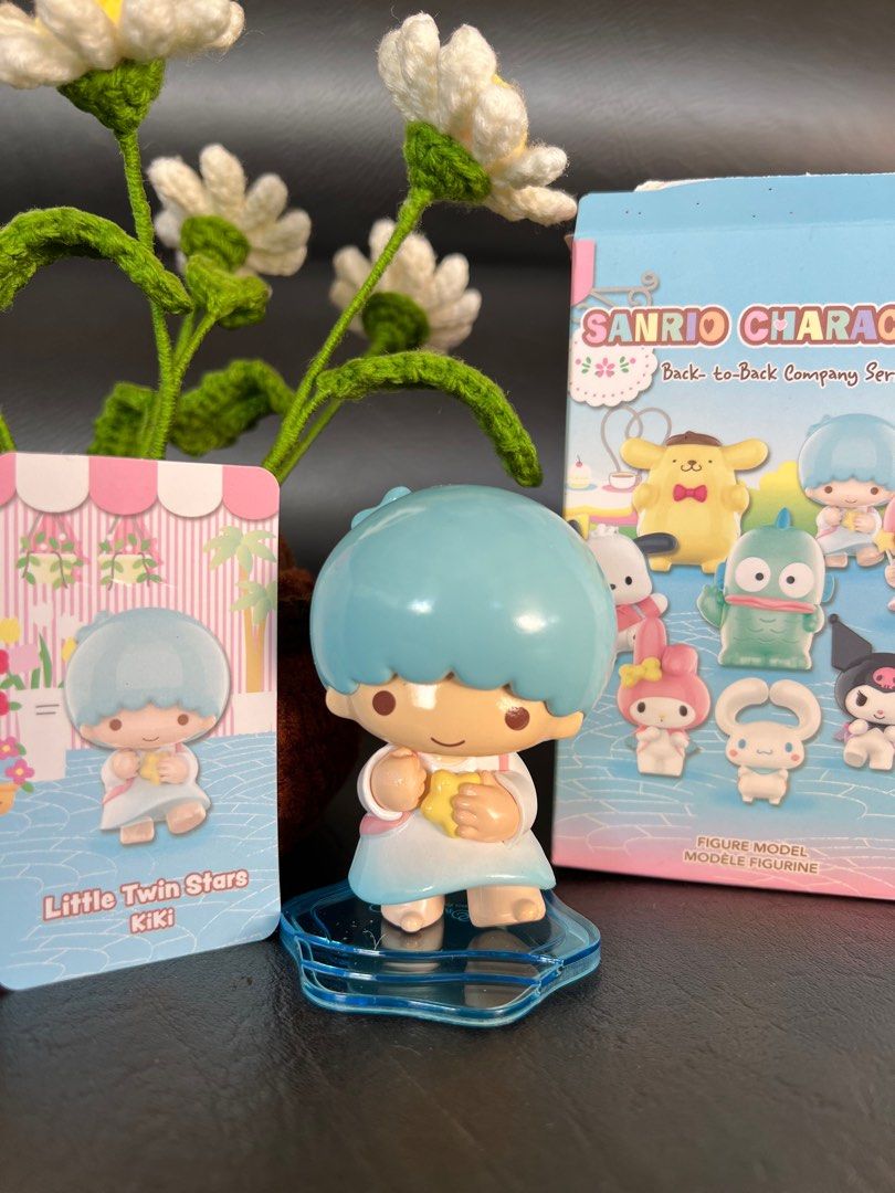 (OPENED) Miniso x Sanrio (Kiki) Back to Back Company Series Blindbox ...