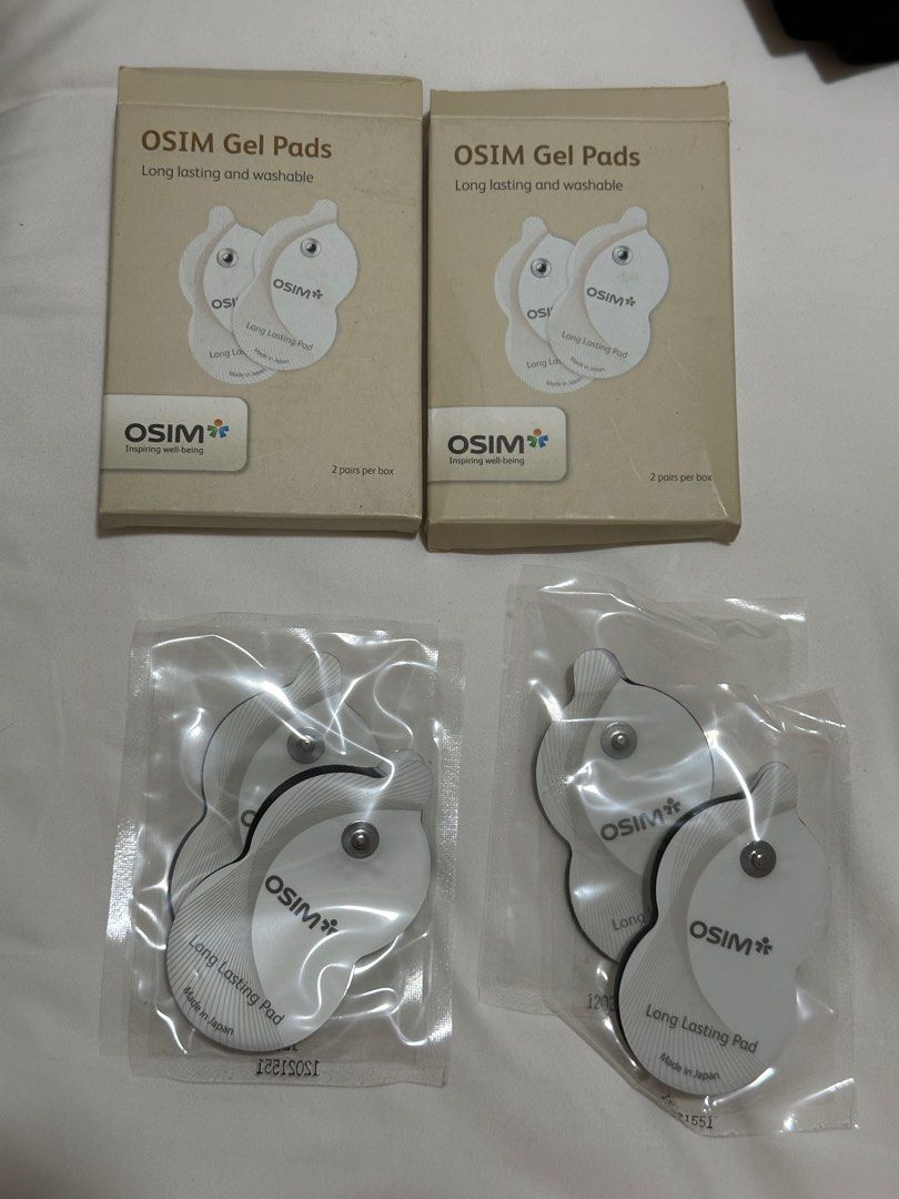 Osim Gel Pads, Health & Nutrition, Massage Devices on Carousell