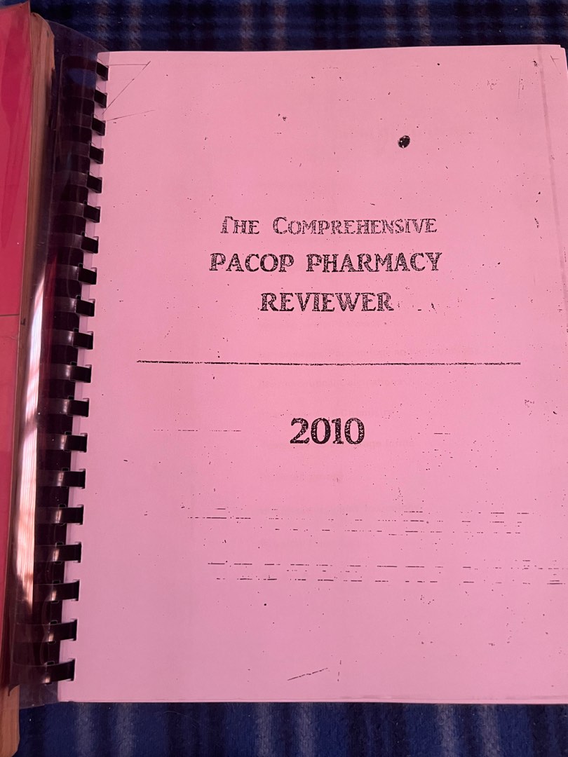 PACOP Pharmacy Reviewer 2010, Hobbies & Toys, Books & Magazines ...