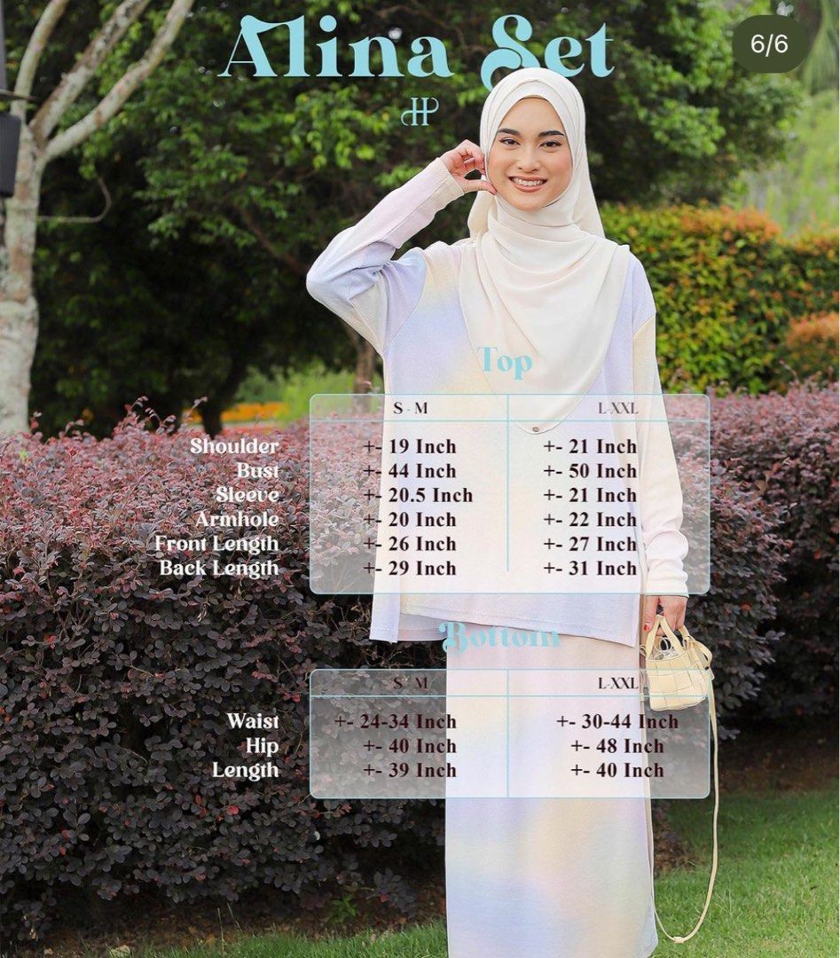 Proper Hijab Alina set S/M, Women's Fashion, Muslimah Fashion, Baju Kurung & sets on Carousell