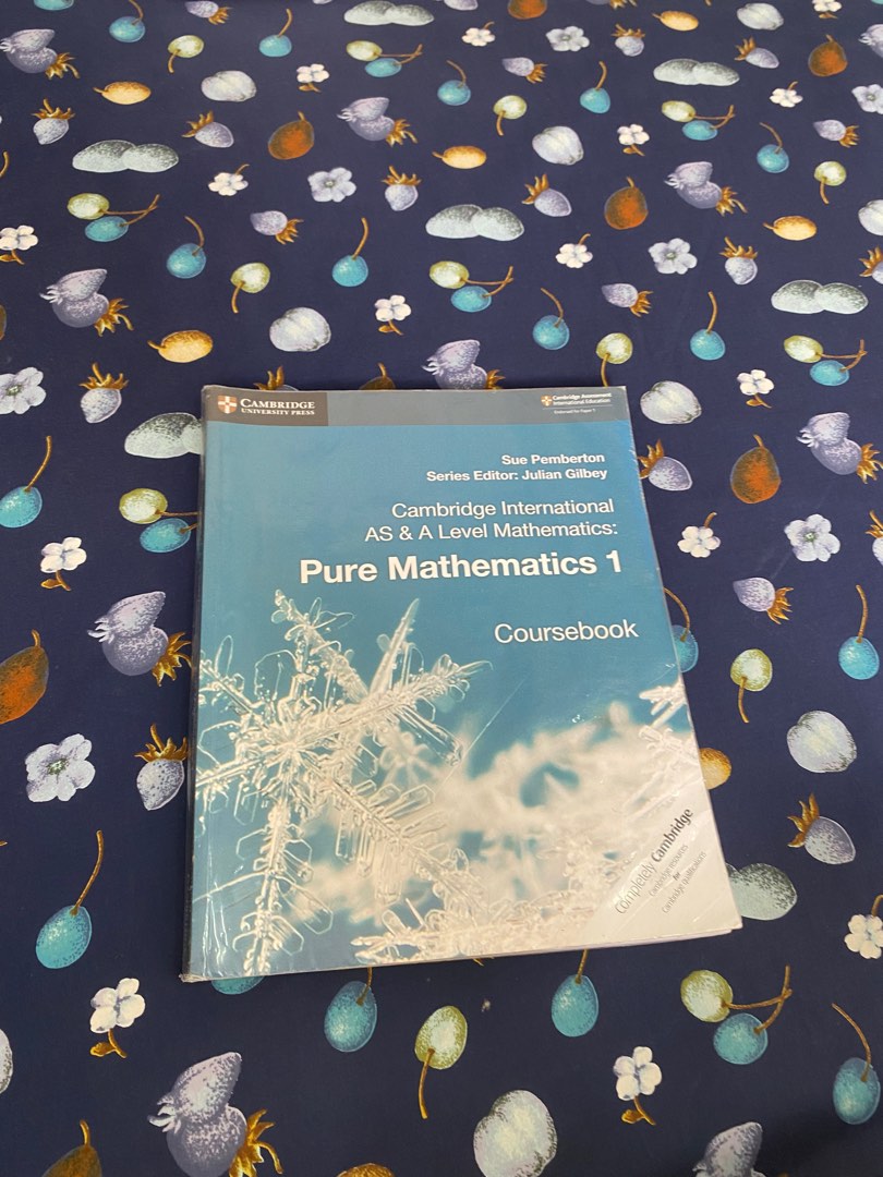 Pure Mathematics 1 Coursebook (for AS & A-Level), Hobbies & Toys, Books ...
