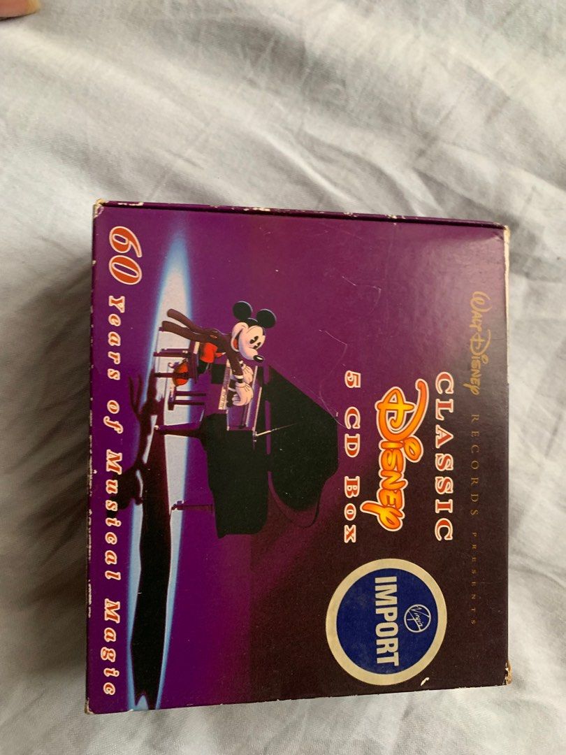 *RARE * Classic Disney 60 years of musical magic 5 CD Original, Hobbies ...