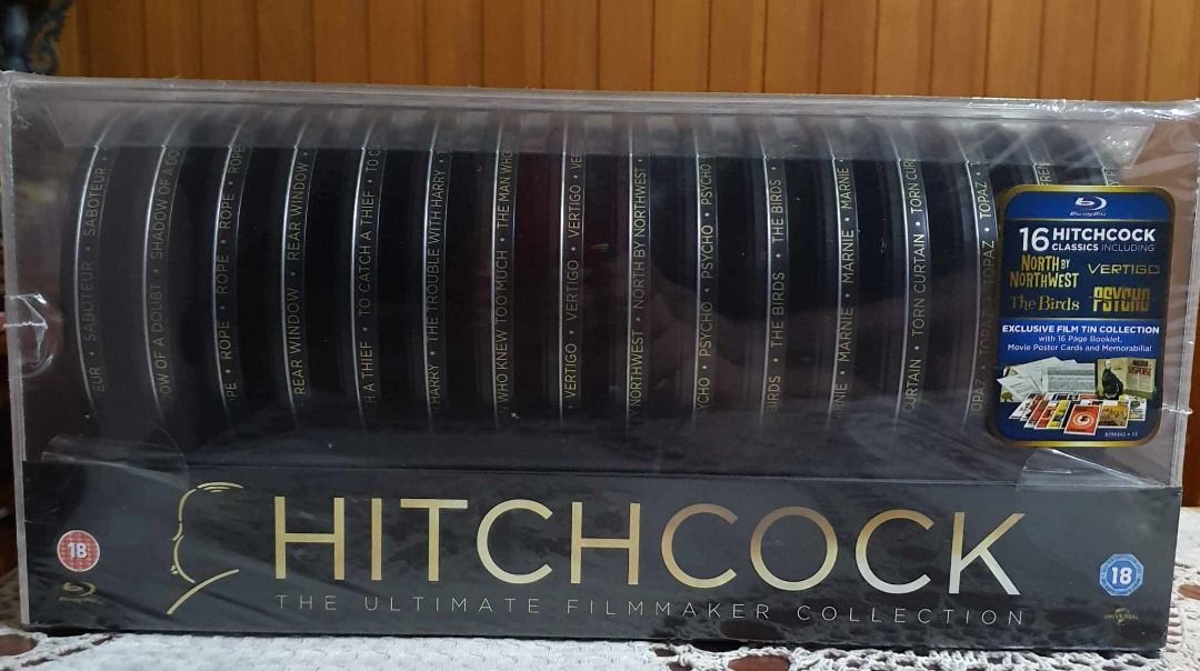 *RARE* Hitchcock: The Ultimate Filmmaker Collection [Bluray], Hobbies ...
