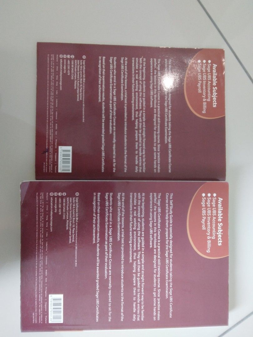 Saga UBS Accounting, Hobbies & Toys, Books & Magazines, Textbooks on ...