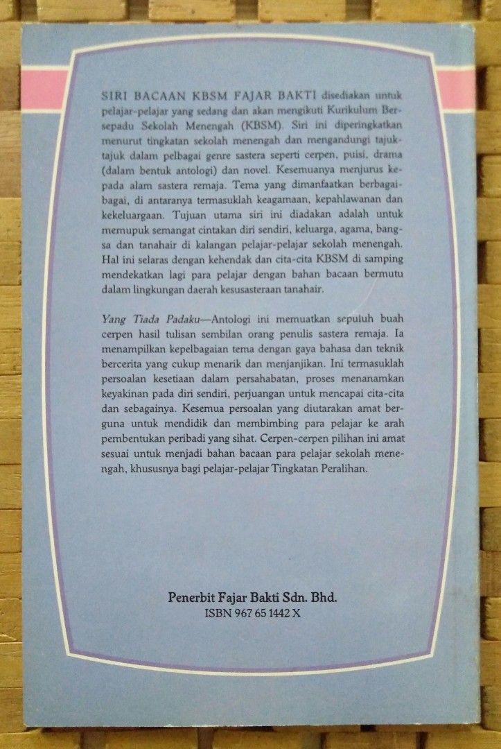 Siri Bacaan KBSM Fajar Bakti, Hobbies & Toys, Books & Magazines ...