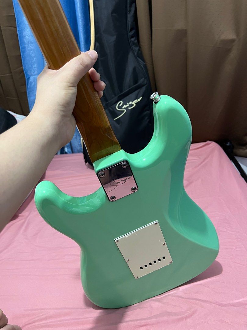Smiger LG-2 PRO Stratocaster HSS (Surf Green), Hobbies & Toys, Music ...
