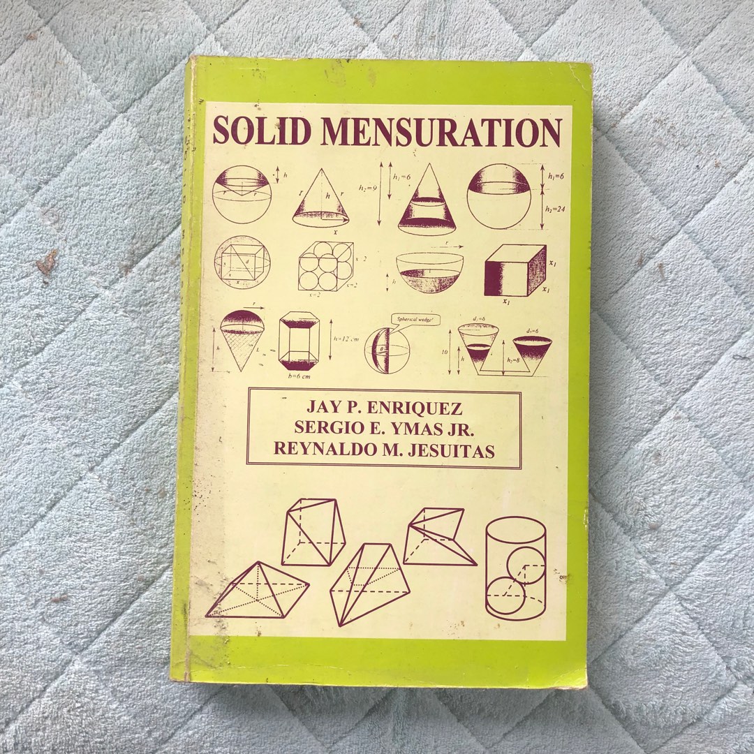 Solid Mensuration, Enriques, Ymas and Jesuitas, Hobbies & Toys, Books ...
