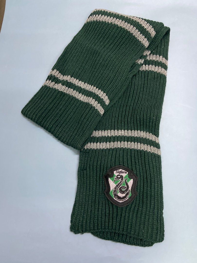 SPAO x Harry Potter - Hogwarts House Color Stripe Scarf - Slytherin ...