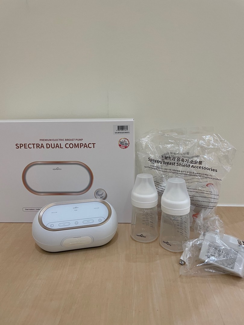 Spectra Dual Compact Breast Feeding Machine, Babies & Kids, Nursing ...