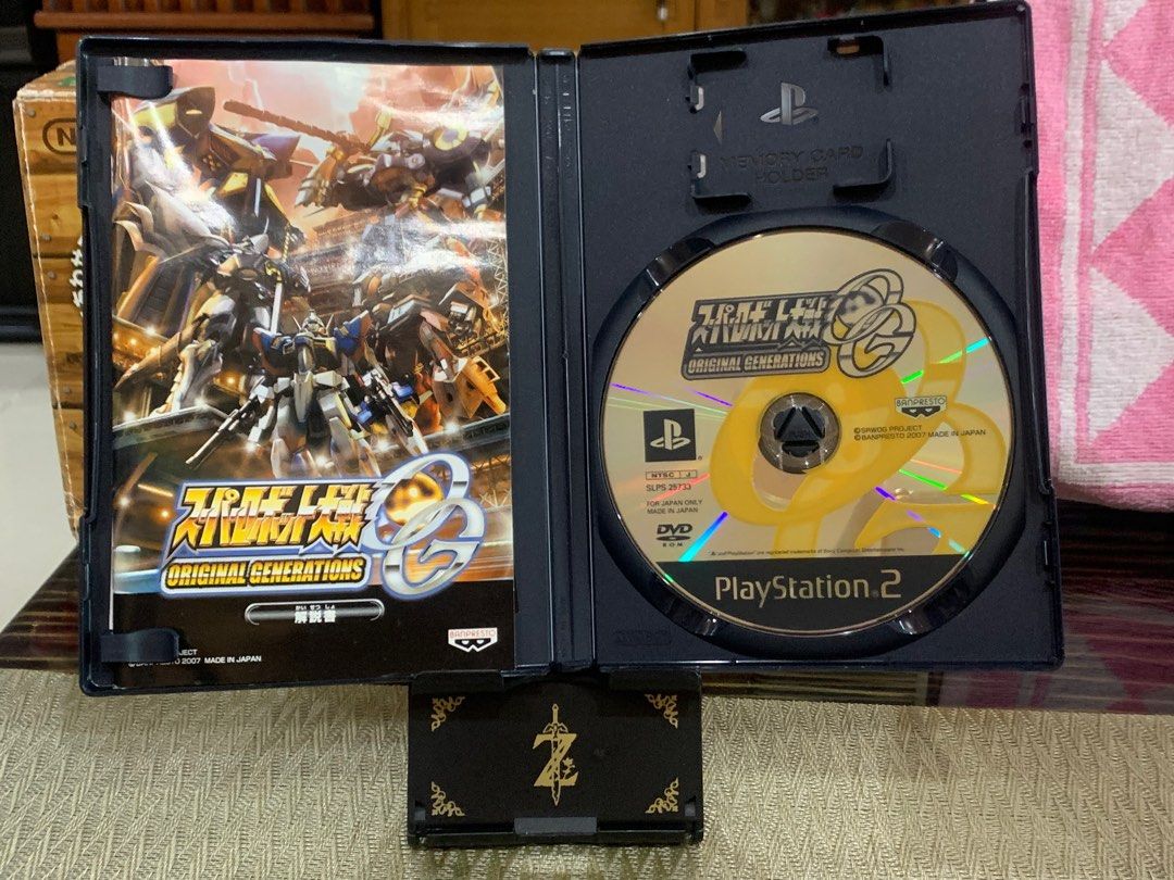 Super Robot Wars OG ORIGINAL GENERATIONS PS2 PlayStation 2 Japan JP Game, Video Gaming, Video ...