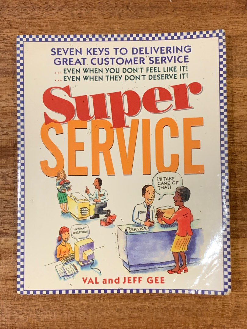 Super SERVICE book by VAL and JEFF GEE, Hobbies & Toys, Books ...