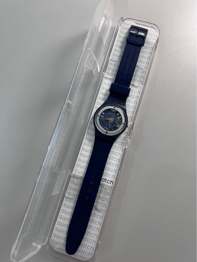 Swatch Skeleton Watch, Men's Fashion, Watches & Accessories, Watches on ...