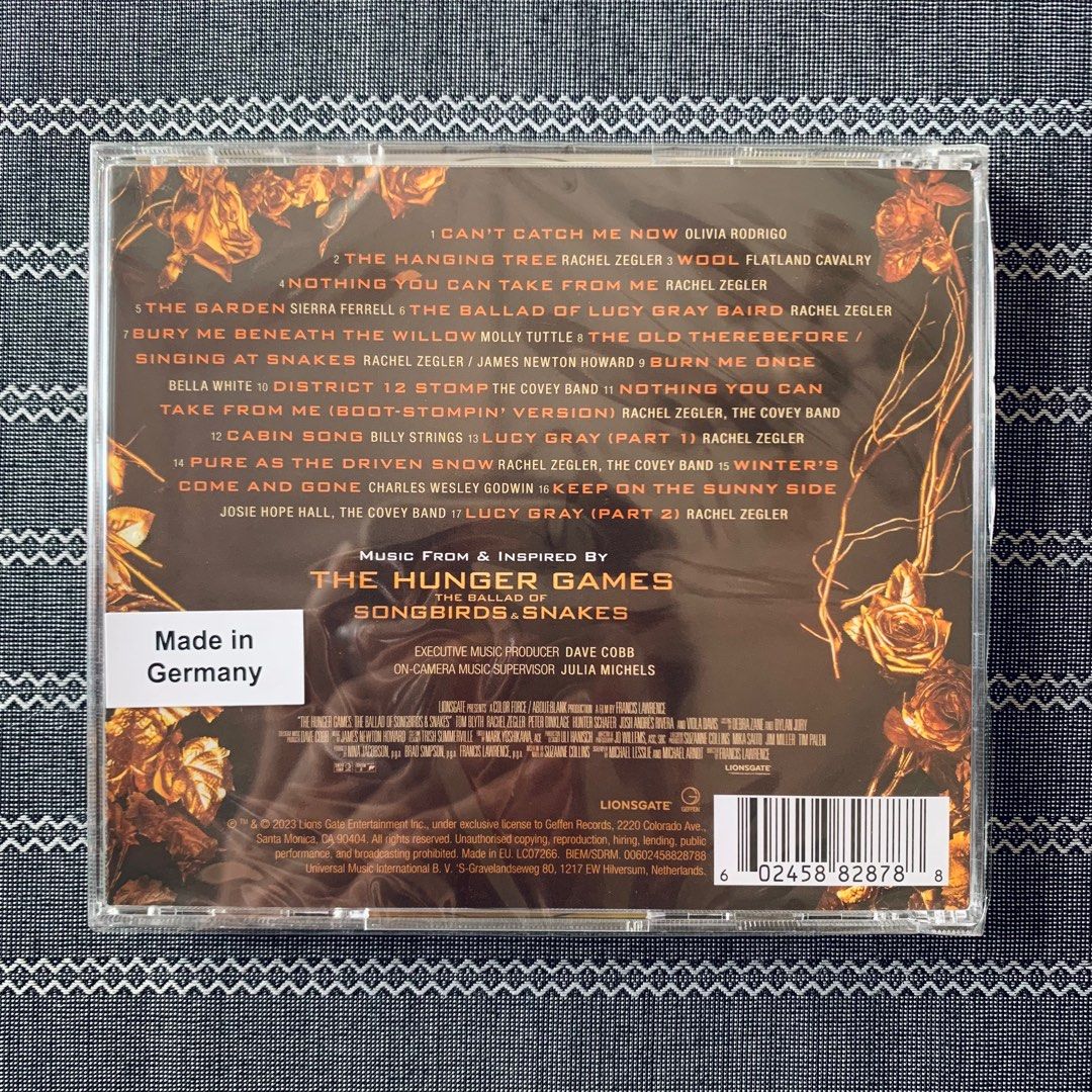 The Hunger Games: The Ballad Of Songbirds & Snakes - Original ...