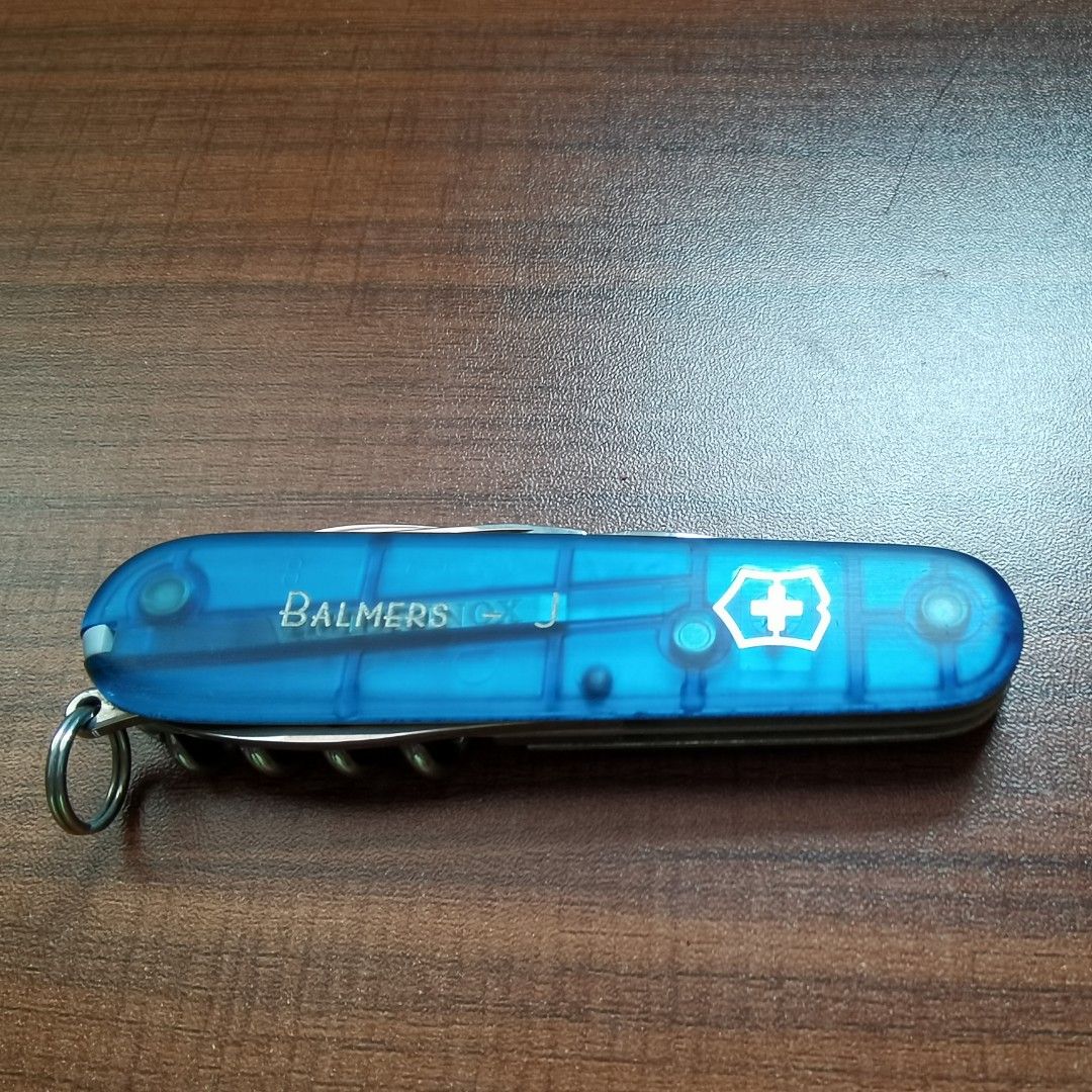 Victorinox Spartan translucent Blue, Sports Equipment, Sports & Games ...