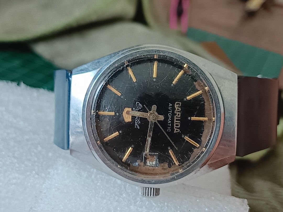 Vintage Garuda automatic gent watch, Hobbies & Toys, Collectibles ...