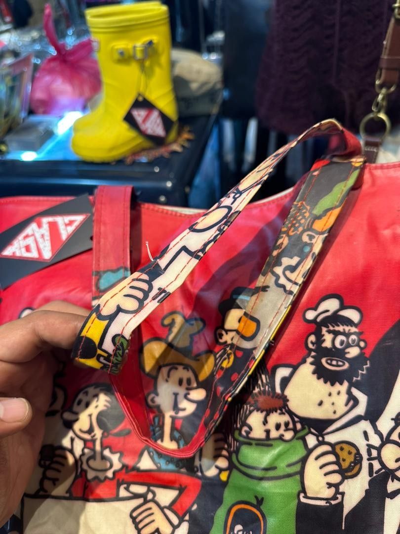 Vintage Popeye Tote Bag, Women's Fashion, Bags & Wallets, Shoulder Bags ...