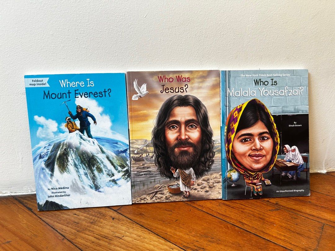 Who is/ who was books, Hobbies & Toys, Books & Magazines, Children's ...