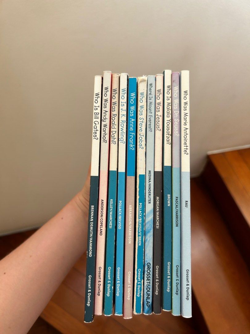 Who is/ who was books, Hobbies & Toys, Books & Magazines, Children's ...