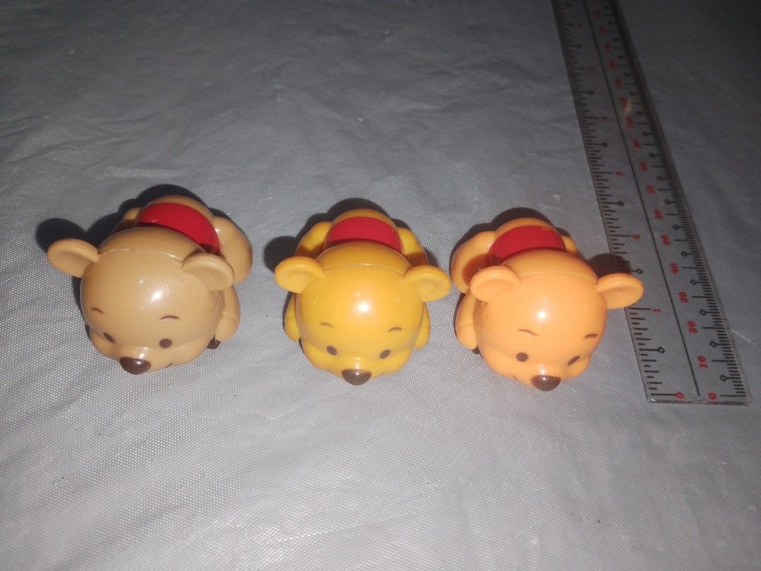 Winnie The Pooh Pullback Cars 3 Pieces Set Disney, Hobbies & Toys, Toys ...