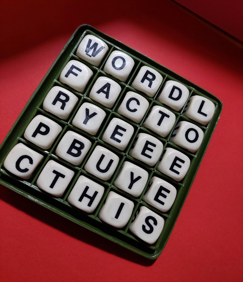 Word Factory game, Hobbies & Toys, Toys & Games on Carousell