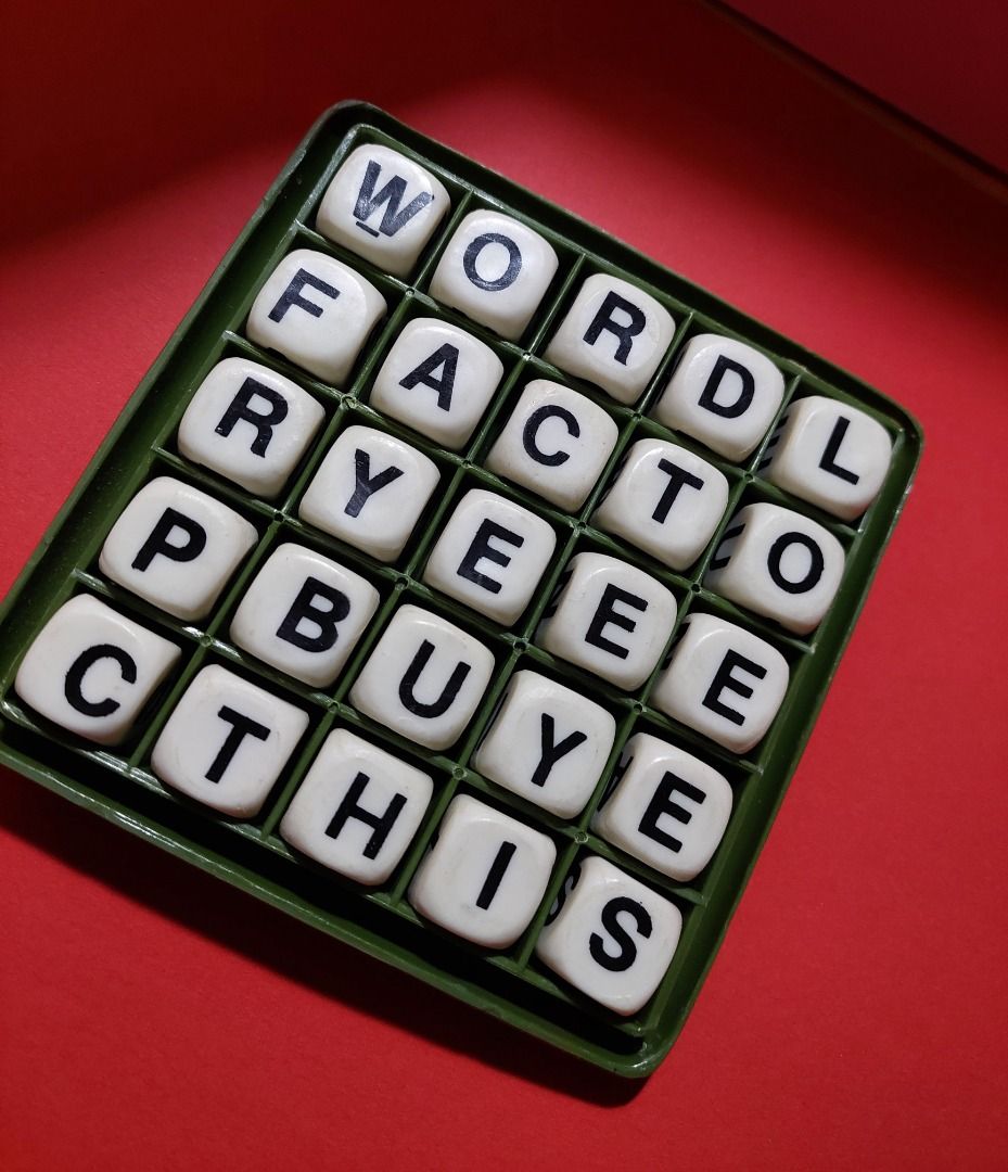 Word Factory game, Hobbies & Toys, Toys & Games on Carousell