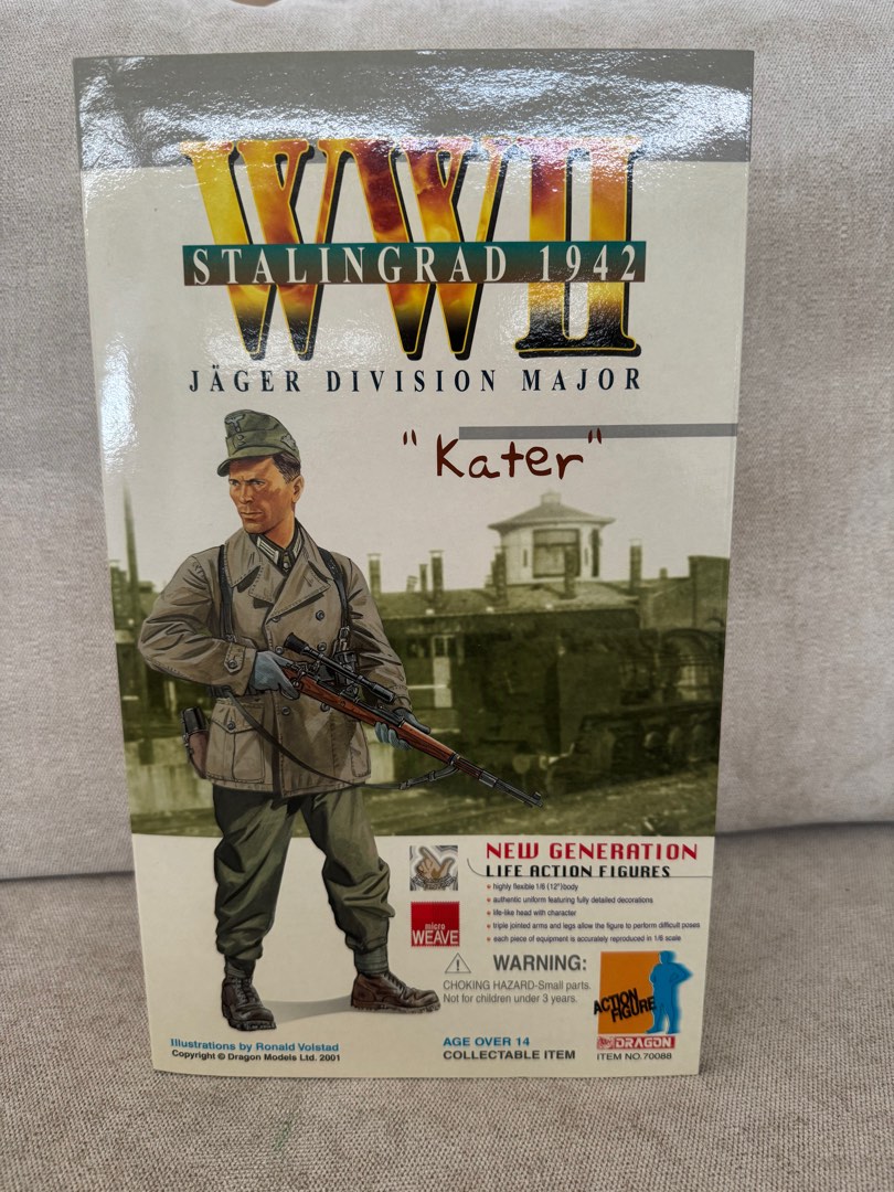 WW2 German Action Figure, Hobbies & Toys, Toys & Games on Carousell