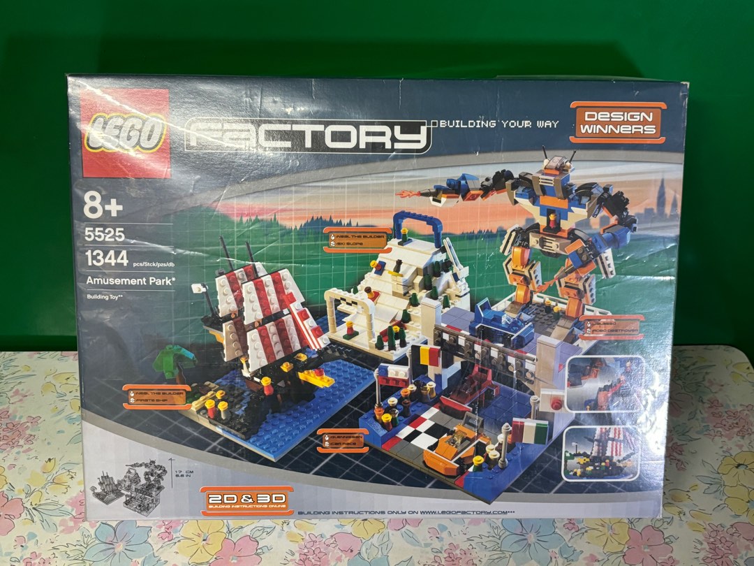 二手 Lego 5525 Factory Amusement Park (齊件), 興趣及遊戲, 玩具 & 遊戲類 - Carousell