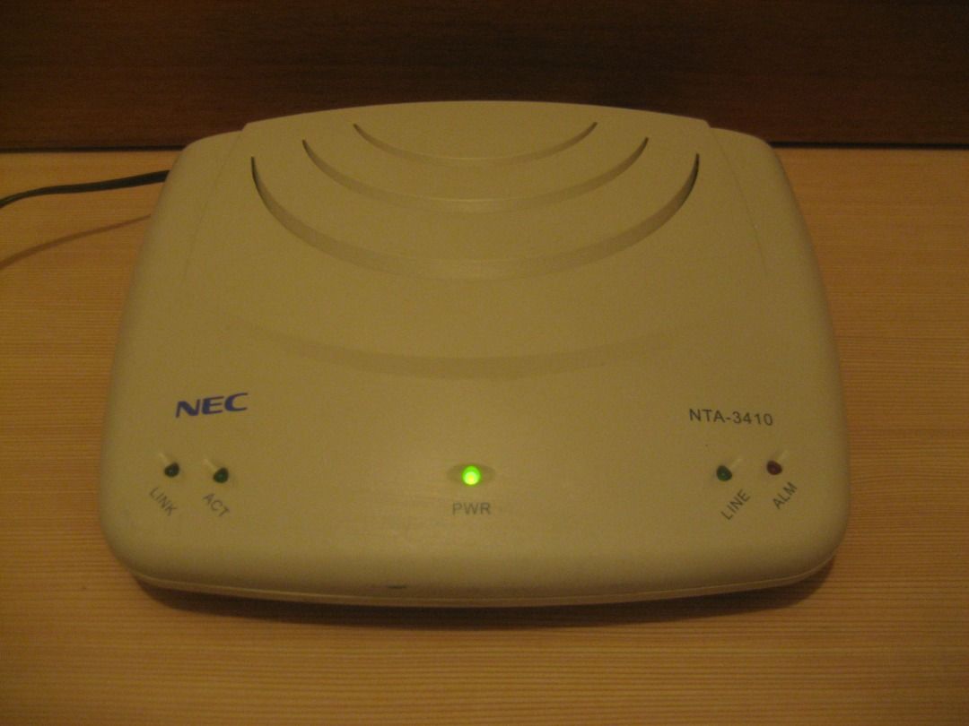 🌟🌟🌟 NEC NTA-3410 ADSL Modem Router 連【原裝】AC15V 1A 火牛 適合還機 HKT｜PCCW ...
