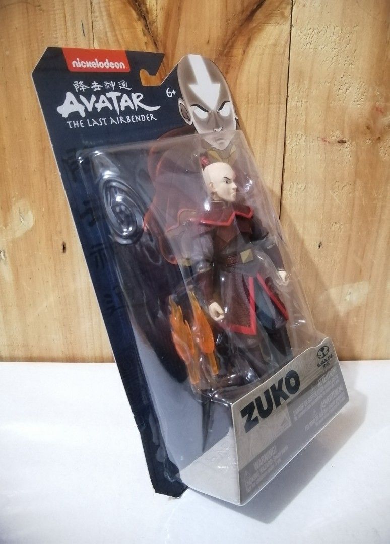 Avatar The Last Airbender ZUKO Action Figure 5" Nickelodeon McFarlane ...