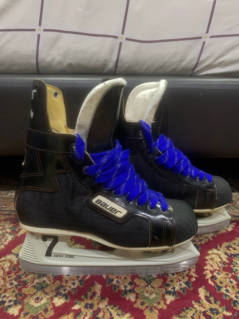 BAUER SUPER FEET II ICE SKATE/HOCKEY SHOES, Sports Equipment, Sports ...