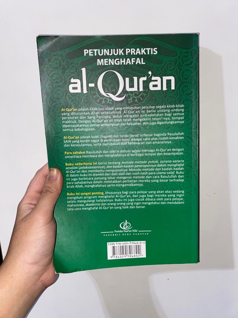 Buku Islami Petunjuk Praktis Menghafal Al-Quran, Buku & Alat Tulis ... Buku Islami Petunjuk Praktis Menghafal Al-Quran, Buku & Alat Tulis ...