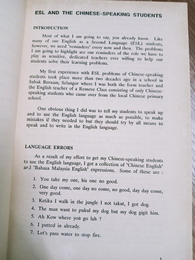 Buku Papers On ELT Lim Ho Peng First published 1993 Publisher-Inti ...