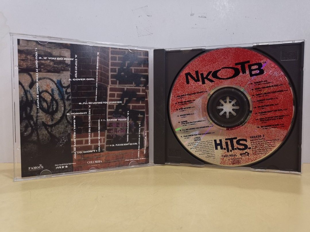 (CD) NKOTB H.I.T.S., Hobbies & Toys, Music & Media, CDs & DVDs on Carousell