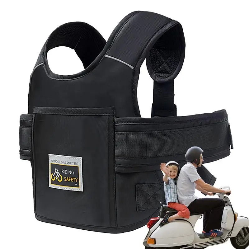 Child Motorcycle Harness Adjustable Motorcycle Safety Belt For Kids ...