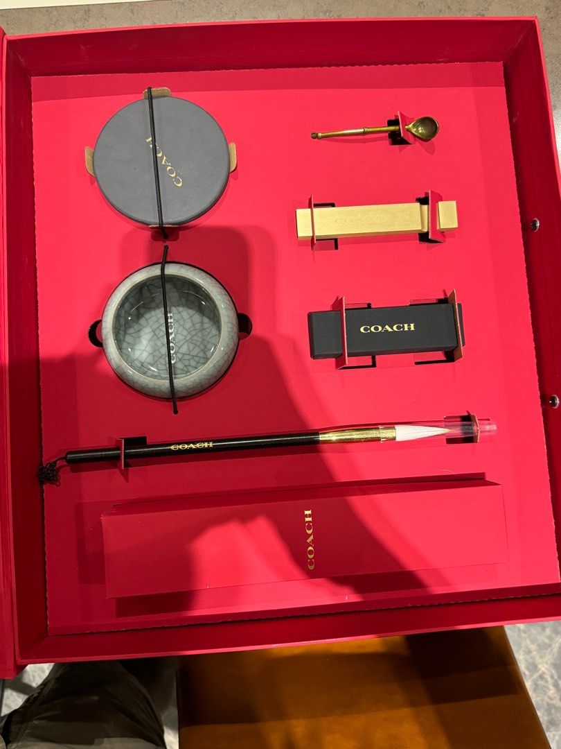 Coach - CNY 2024 Calligraphy Set., Hobbies & Toys, Stationery & Craft ...