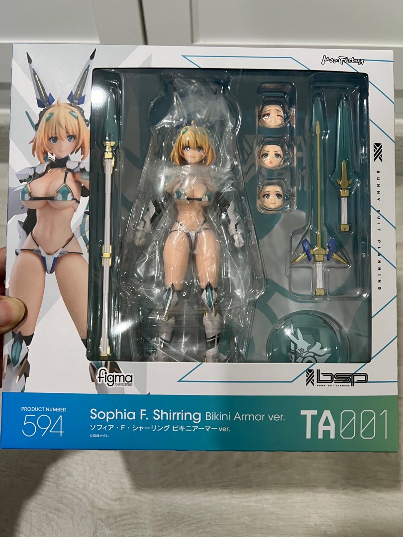 Figma 594 Sophia F Shirring Bikini Armor Armour Bunny Suit Planning BSP TA001, Hobbies & Toys ...