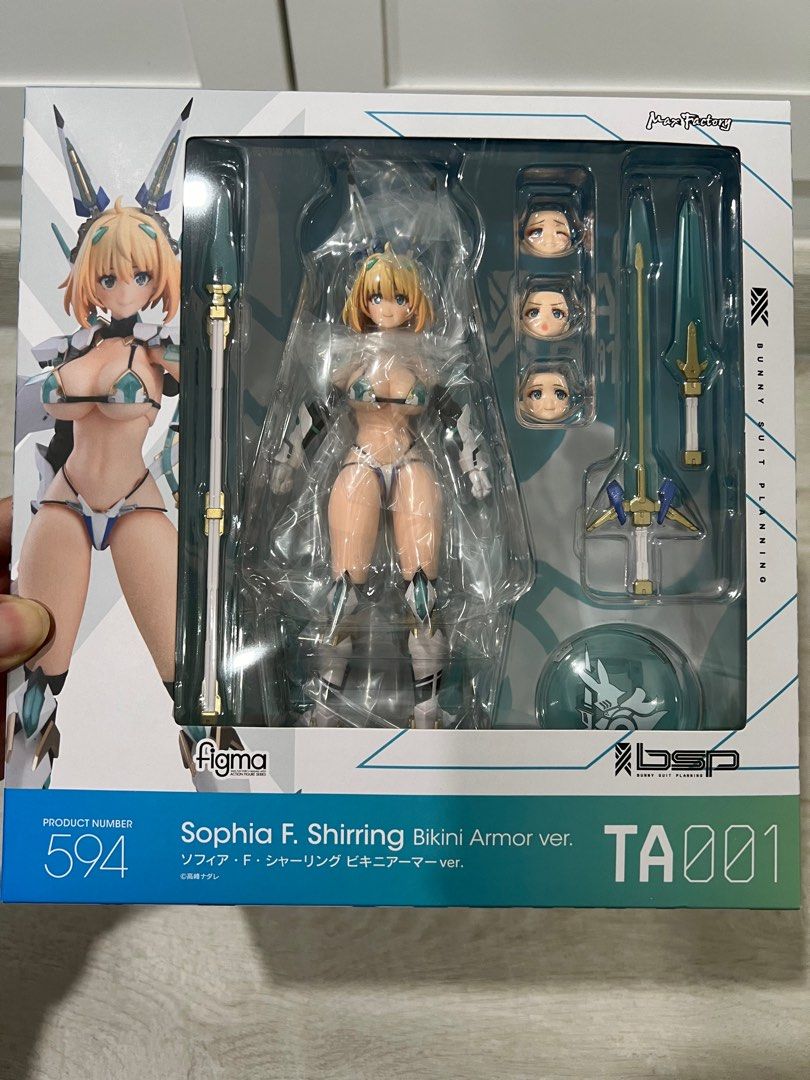 Figma 594 Sophia F Shirring Bikini Armor Armour Bunny Suit Planning BSP TA001, Hobbies & Toys ...