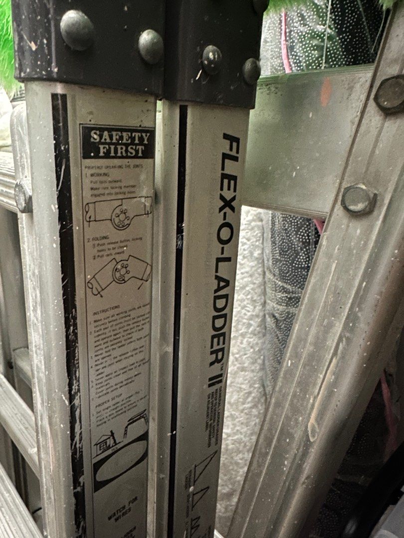 Flex O ladder 2 / Multi purpose ladder, Furniture & Home Living, Home ...