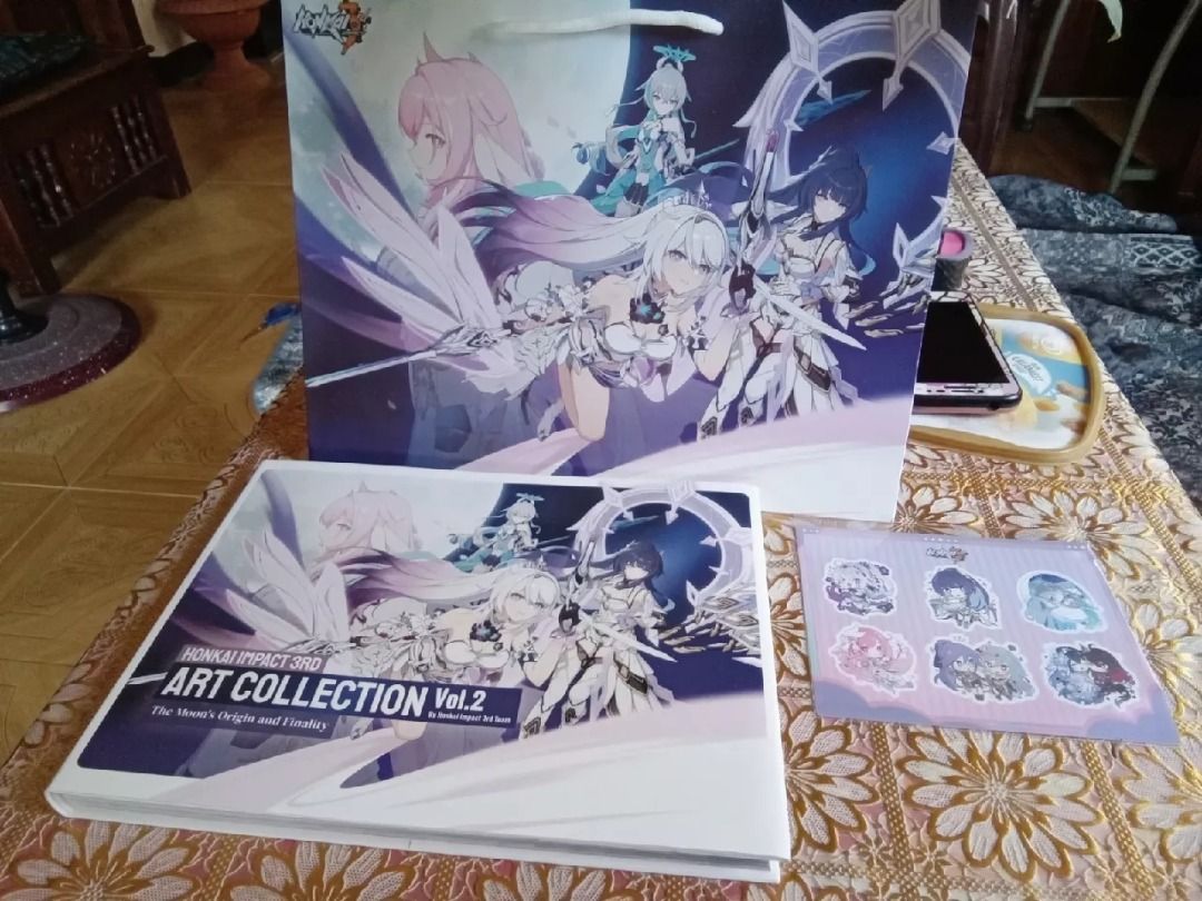 FREE KIANA STANDEE - Honkai Impact 3rd Art Collection Volume 2 The Moon ...