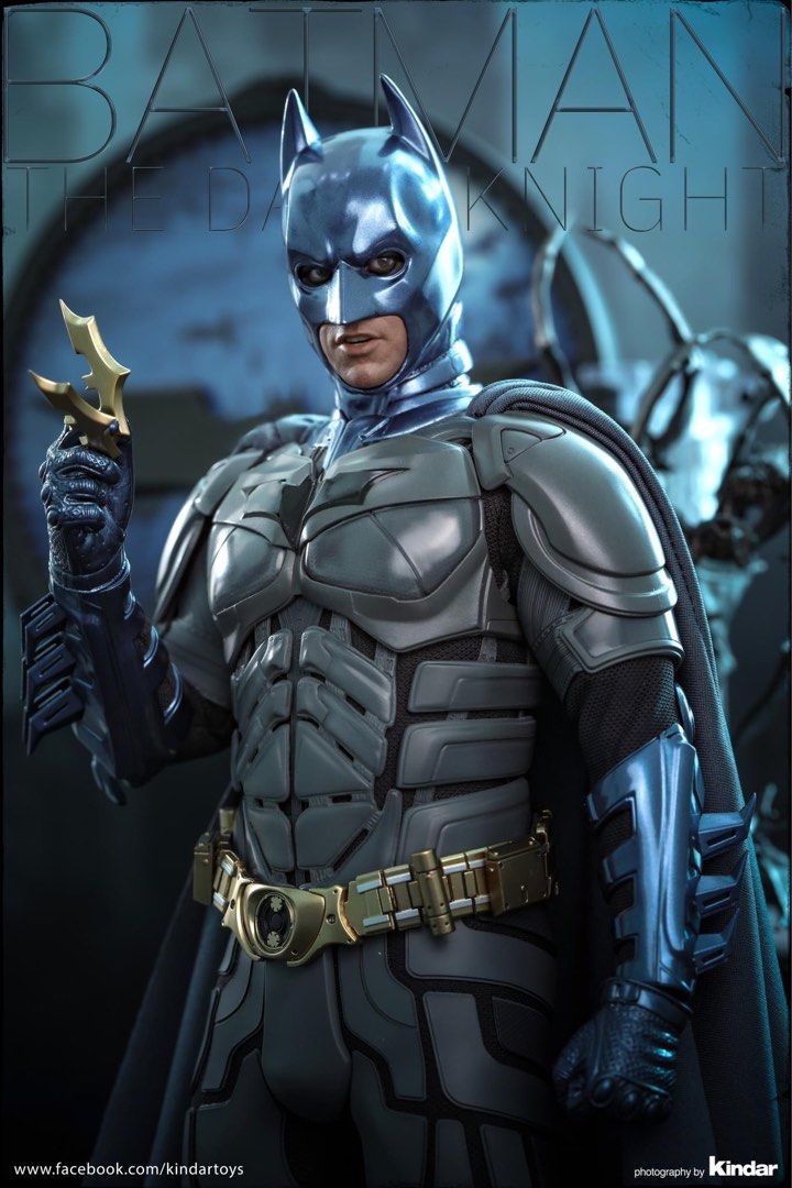 1/6 Hot Toys Exclusive MMS697 Batman Dark Knight - WB 100 hottoys ...
