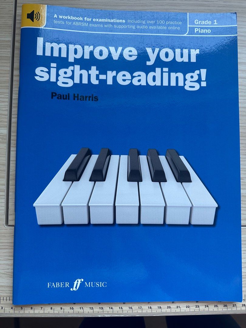 Improve your sight reading grade 1 piano book, Hobbies & Toys, Books ...