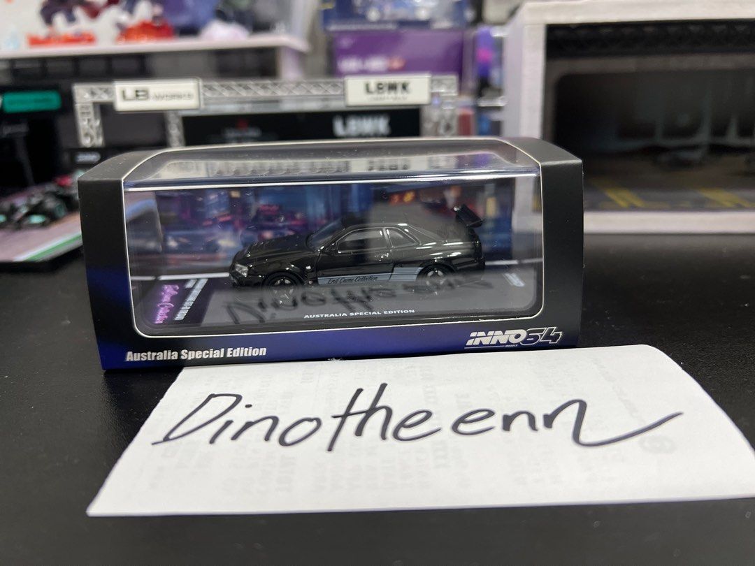 INNO64 1:64 Diecast Model Car - NISSAN SKYLINE GT-R (R34) Z-Tune ...