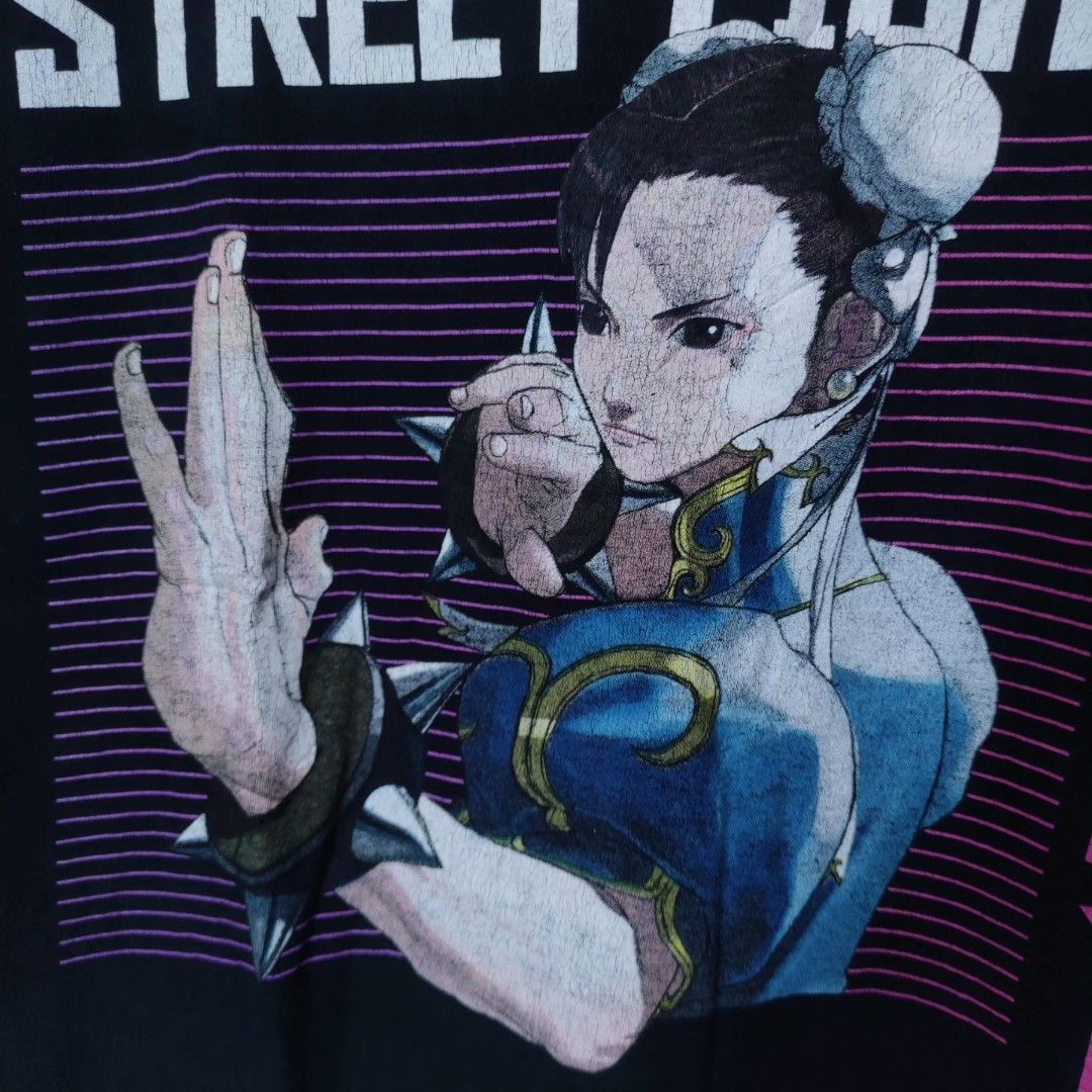 KAOS FILM ANIME STREET FIGHTER CHUN LI CAPCOM TSHIRT BKN DRAGON BALLZ ...