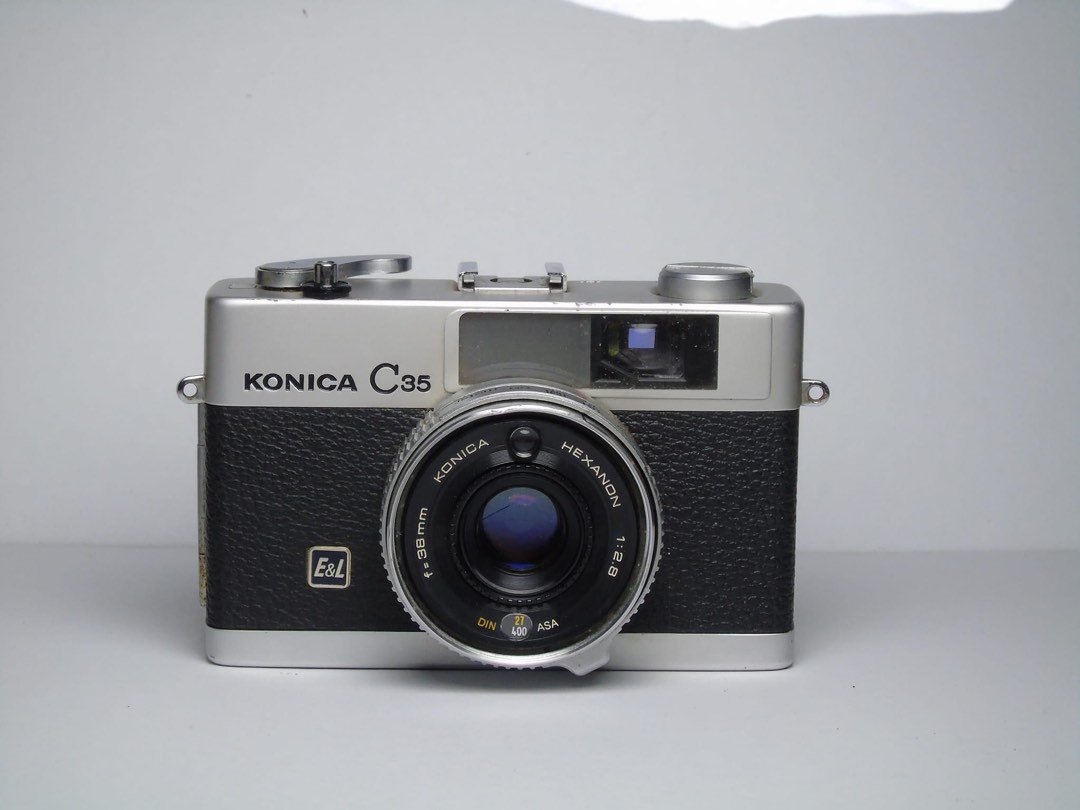 Konica C35 Film Camera, Photography, Cameras on Carousell