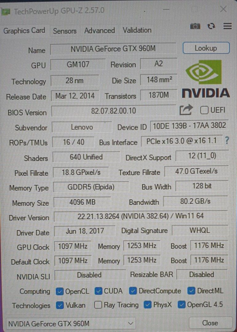 [WTS] -Lenovo Y700 i7-6700HQ GTX960M