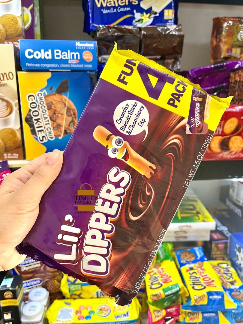 Lil Dippers Biscuit Sticks & Chocolate Dip, Food & Drinks, Packaged ...
