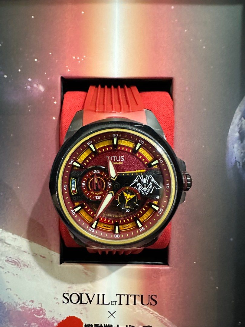 Rarer than Moonswatch Limited Edition Titus Automatic Watch Gundam or ...