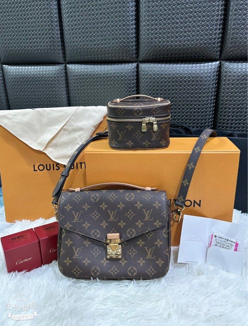 Lv Metis 郵差包 可換包 還有香奈兒 愛馬仕, 名牌精品, 精品包與皮夾在旋轉拍賣