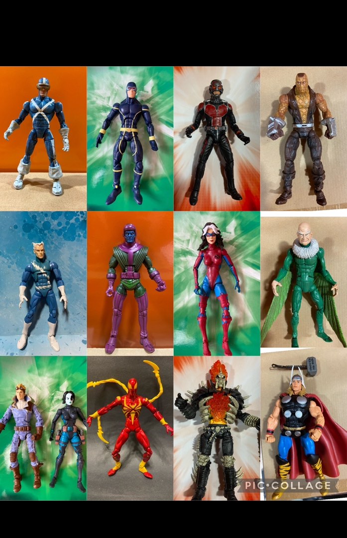 買二送一 Marvel legends x-men Thor spider man domino cannonball quicksilver ...